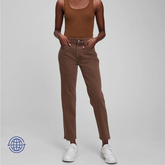 GAP | Jeans | Nwt Gap High Rise Cheeky Straight Jeans With Washwell 29 ...